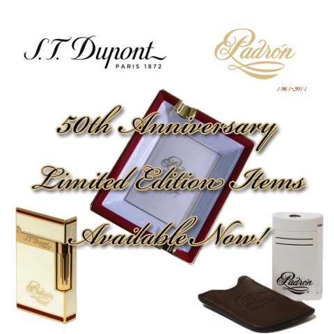 S.T DUPONT - PADRON 50th ANNIVERSARY – MARCUS DANIEL FINE CIGARS ...